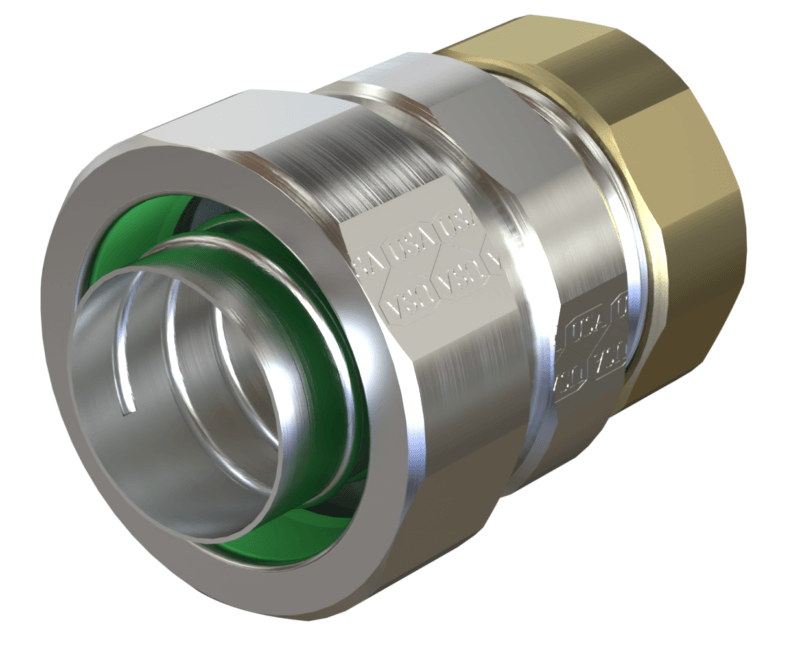 EMT Adapters EMT Compression to Liquid Tight Conduit - American Fittings EMT Adapters EMT Compression to Liquid Tight Conduit - American Fittings